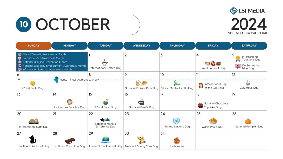 October Tricks & Tweets: Your FREE Social Media Strategy Calendar for a ...